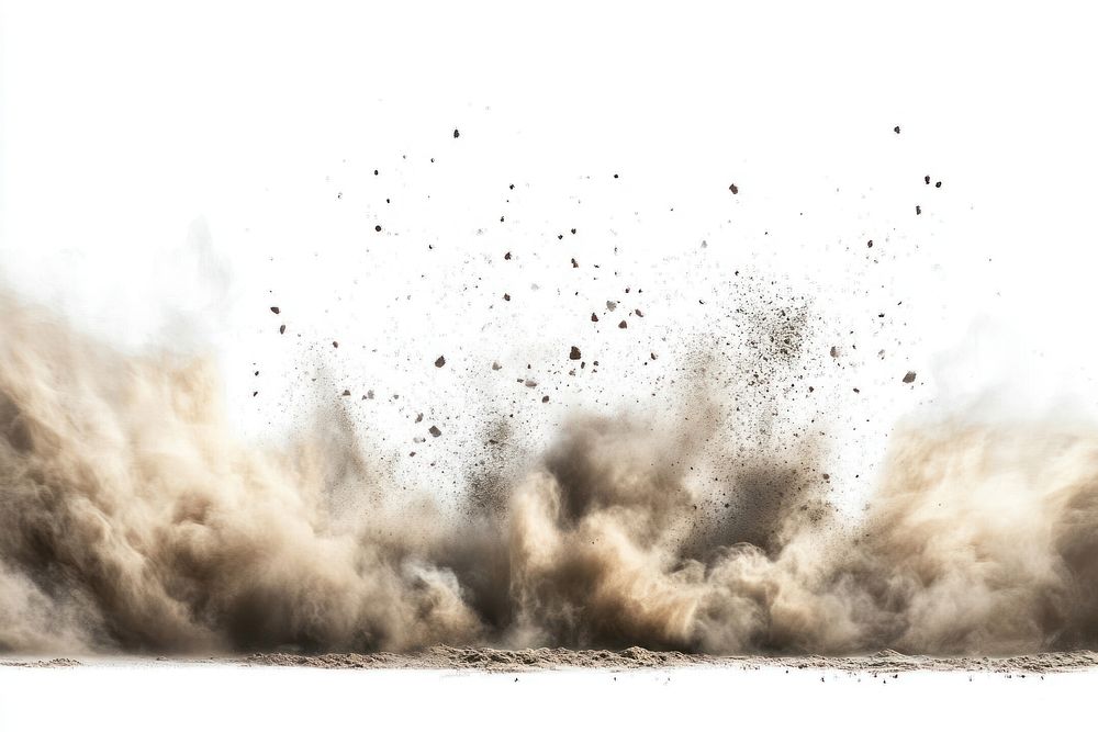 Explosive dust cloud eruption scene | Free Photo - rawpixel