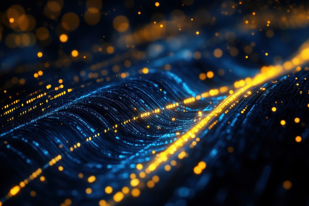 Light effect lights background digital. | Free Photo Illustration ...