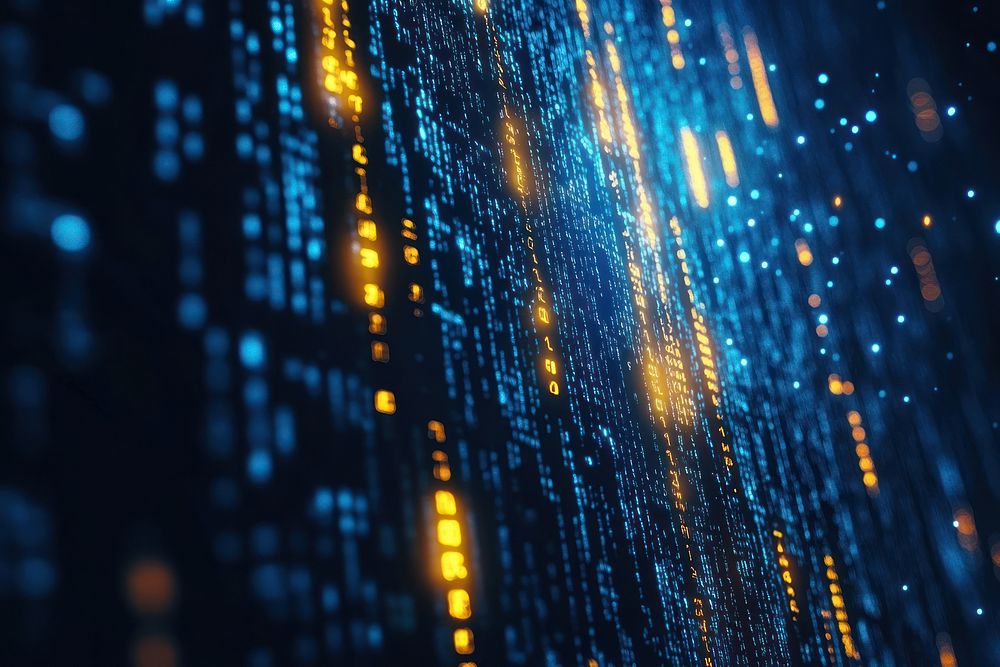 Light effect lights background digital. | Free Photo Illustration ...