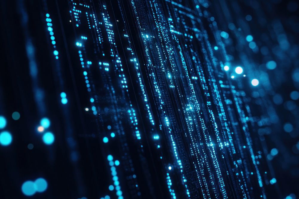 Light effect lights background digital. | Free Photo Illustration ...