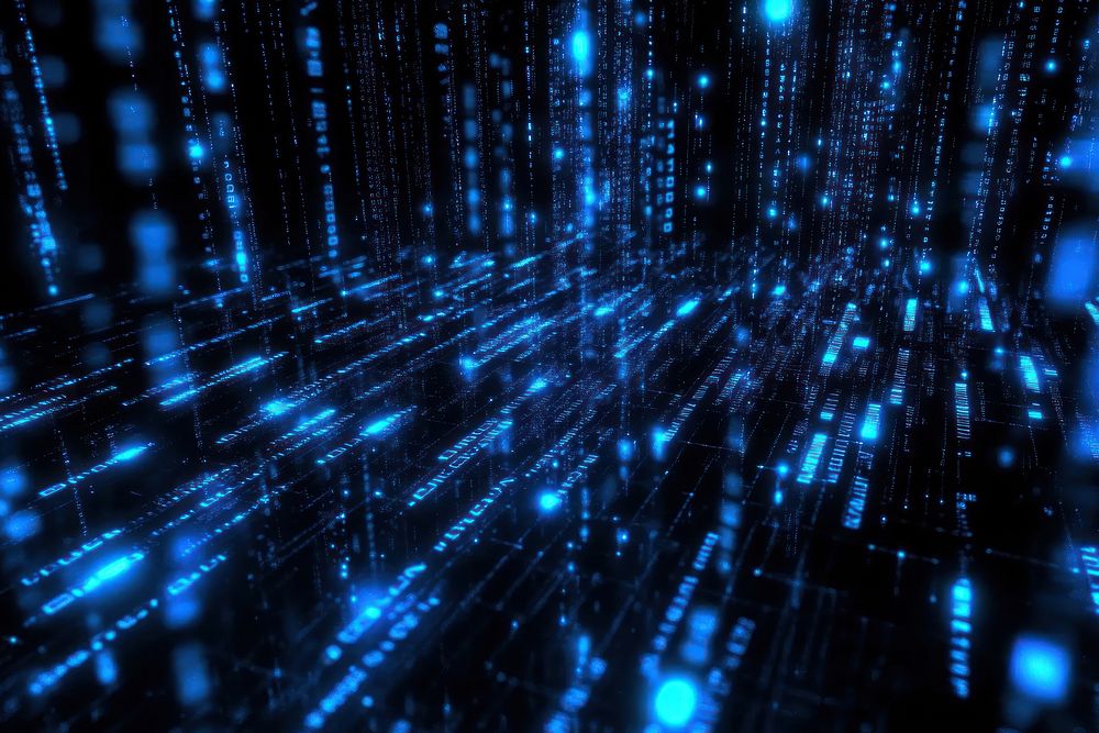 Light effect lights background digital. | Free Photo Illustration ...