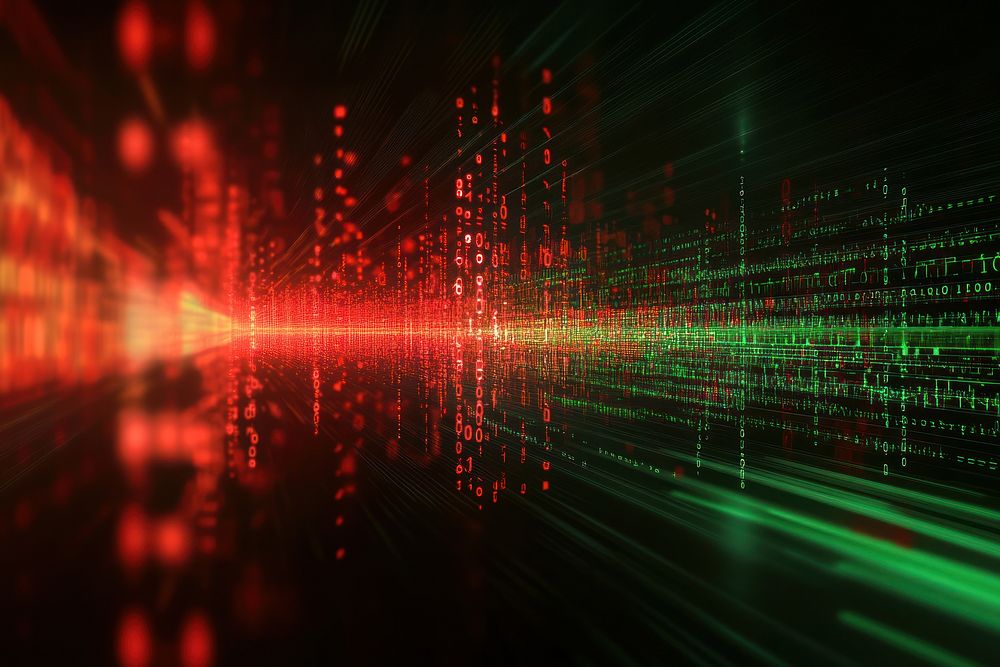 Light effect lights background digital. | Free Photo Illustration ...