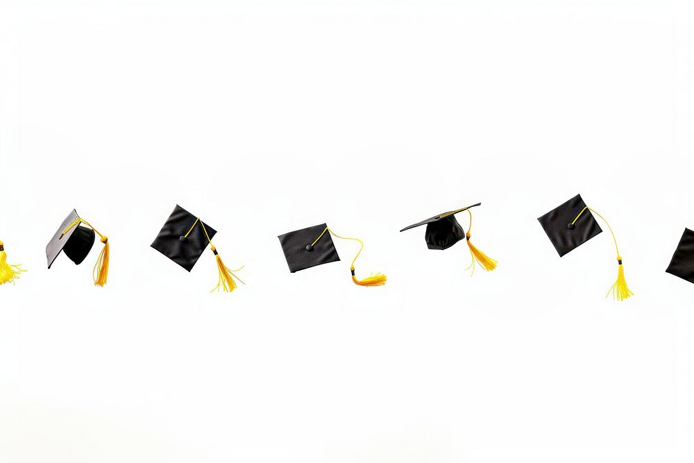 Graduation caps celebration academic achievement | Free Photo - rawpixel
