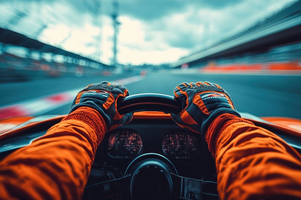Racing car cockpit driving gloves | Free Photo - rawpixel