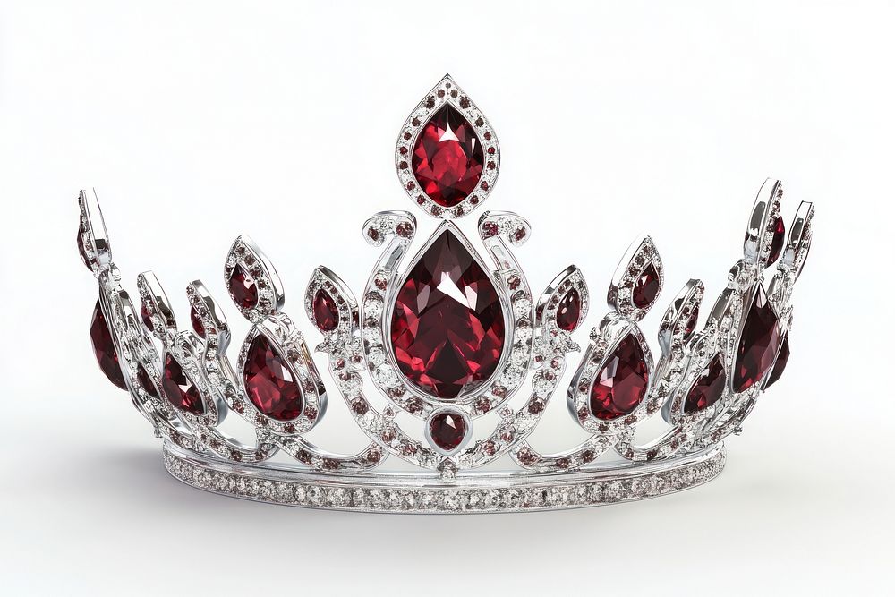 Elegant ruby-studded royal crown | Free Photo - rawpixel