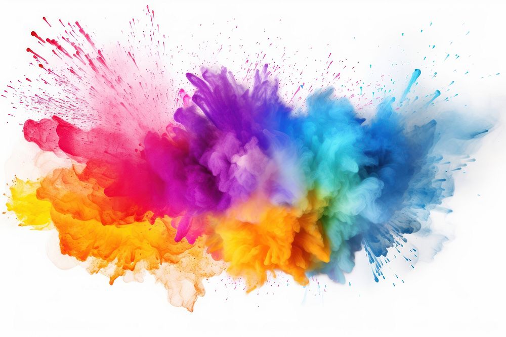 Vibrant colorful abstract paint explosion | Free Photo - rawpixel