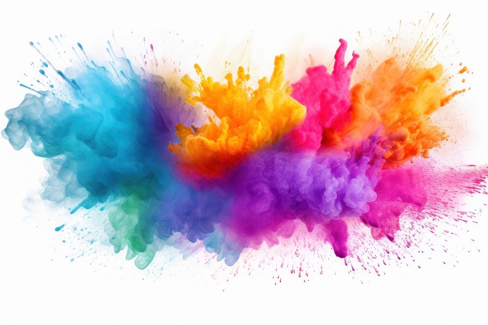 Vibrant colorful abstract paint explosion | Free Photo - rawpixel