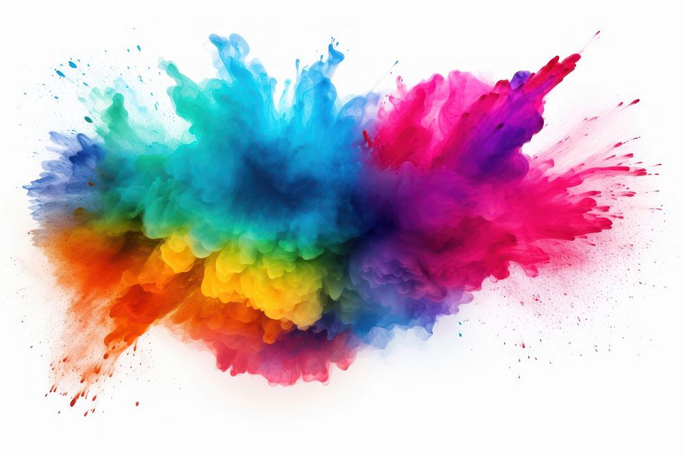 Vibrant colorful abstract paint explosion | Free Photo - rawpixel