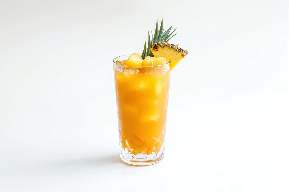 Refreshing tropical pineapple cocktail | Free Photo - rawpixel