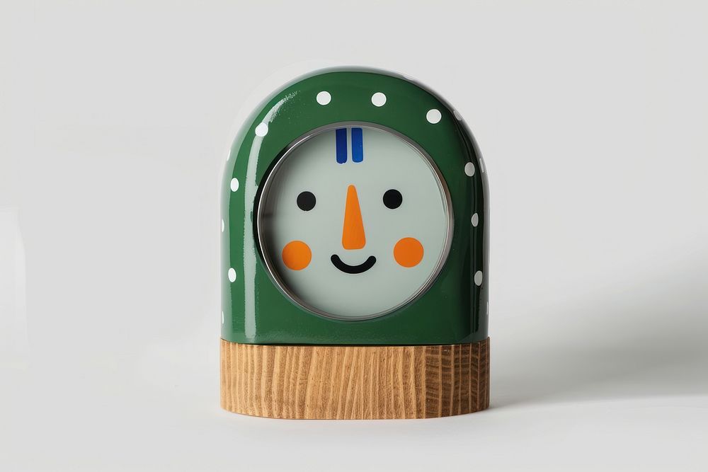 Whimsical clock with playful design | Free Photo - rawpixel