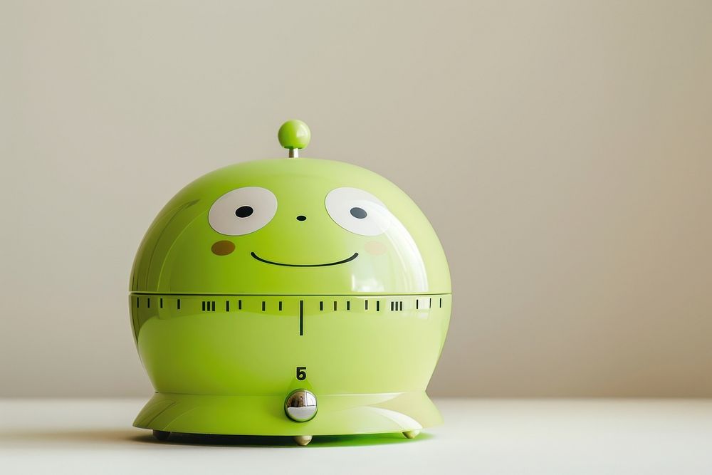 Cute green frog kitchen timer | Free Photo - rawpixel