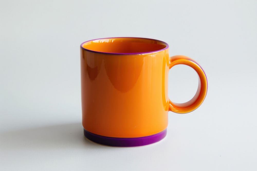 Bright orange coffee mug | Free Photo - rawpixel