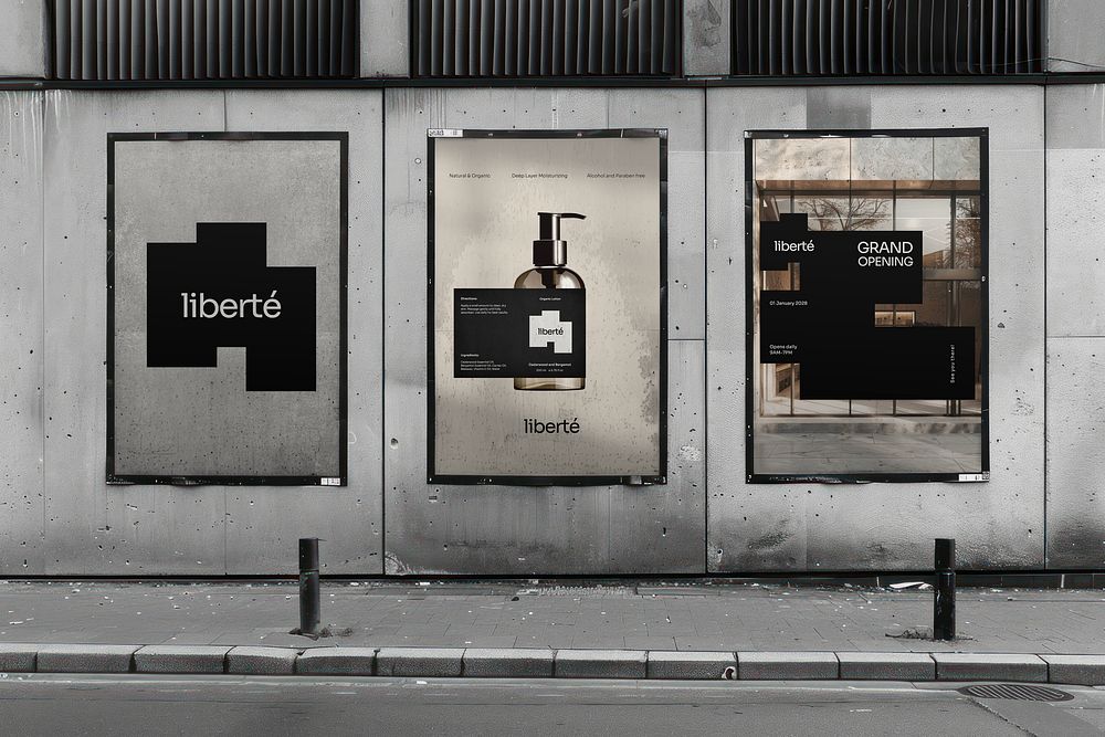 Modern urban advertisement posters displayed | Free Photo - rawpixel