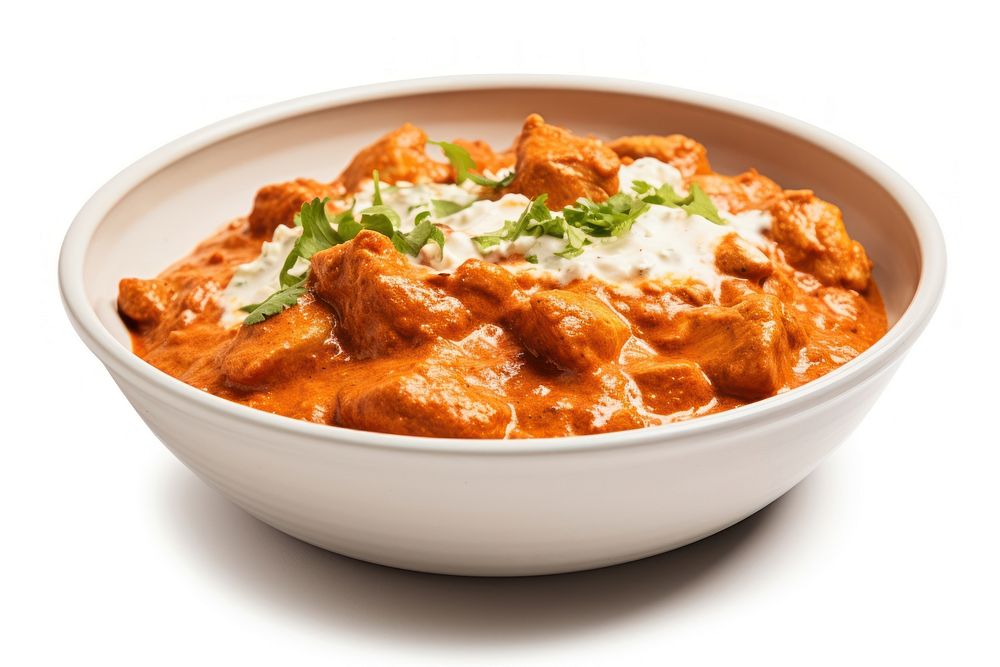 Creamy spiced chicken curry bowl | Free Photo - rawpixel