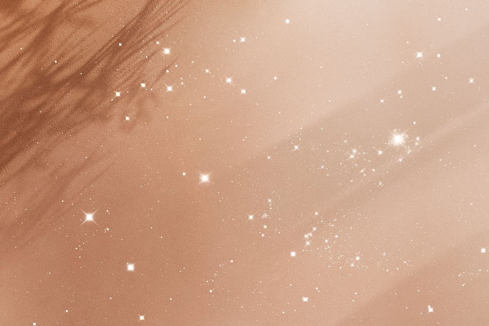 Sparkling beige starry background image | Free Photo - rawpixel