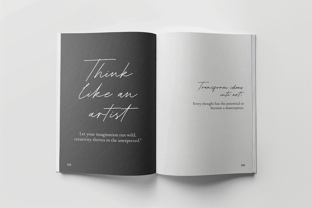 Inspiring artistic creativity book | Free Photo - rawpixel