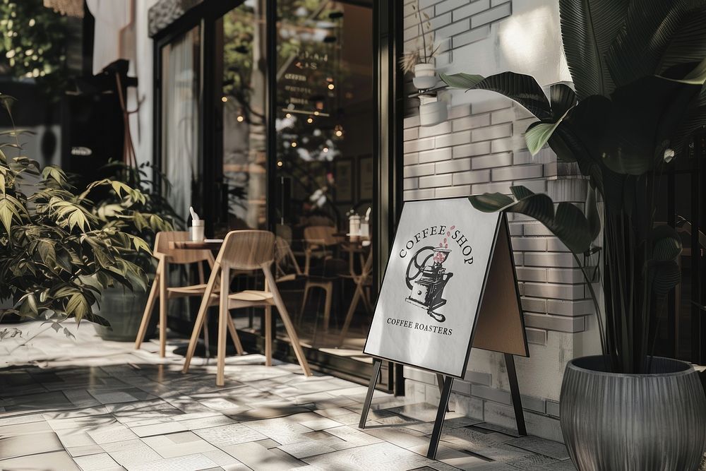 Charming outdoor coffee shop | Free Photo - rawpixel