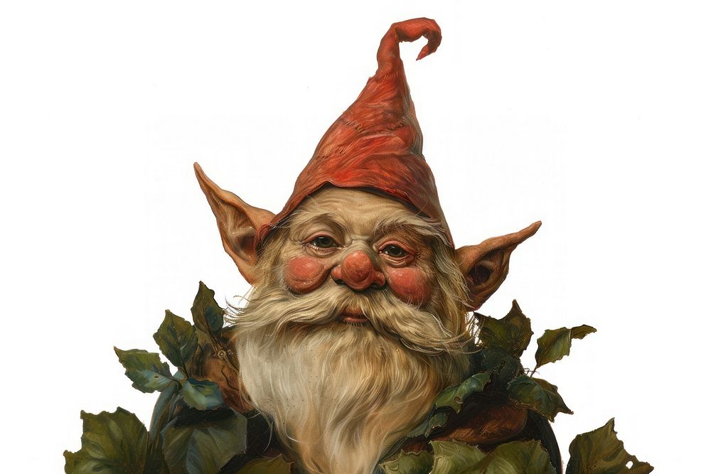 Whimsical elf portrait background | Free Photo Illustration - rawpixel