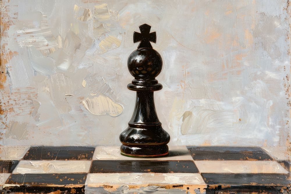 Chess piece on textured background | Free Photo Illustration - rawpixel