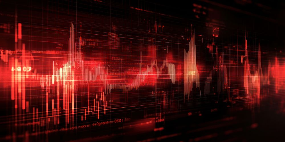 Digital background red visualization architecture. | Free Photo - rawpixel