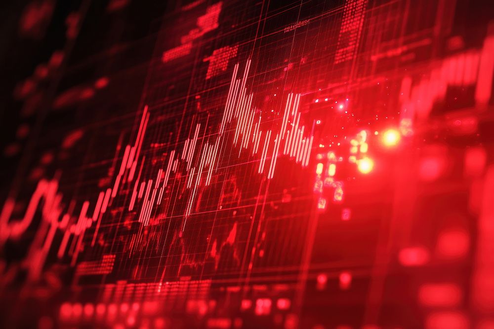 Digital background charts financial business. | Free Photo - rawpixel