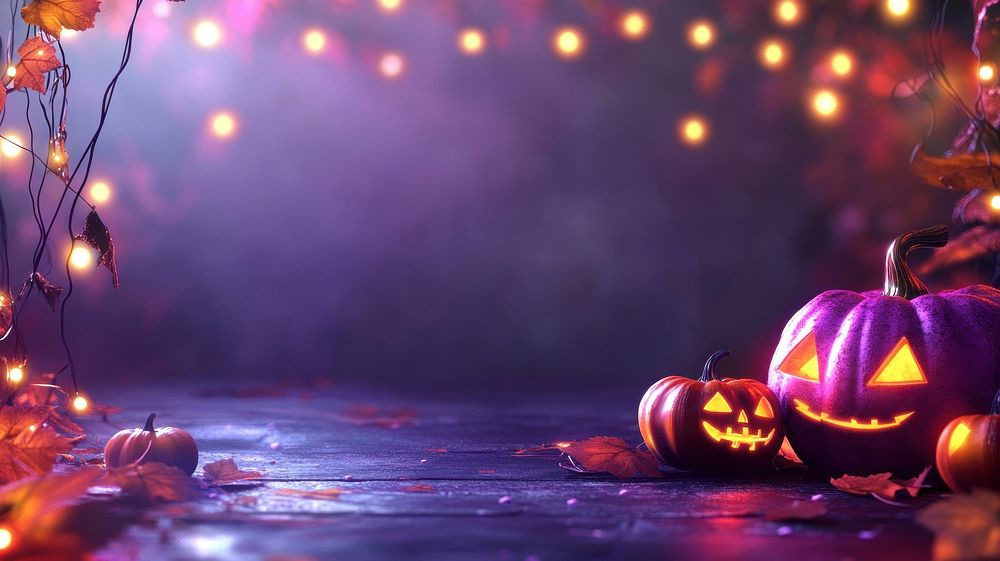 Halloween background pumpkins halloween spooky | Premium Photo - rawpixel