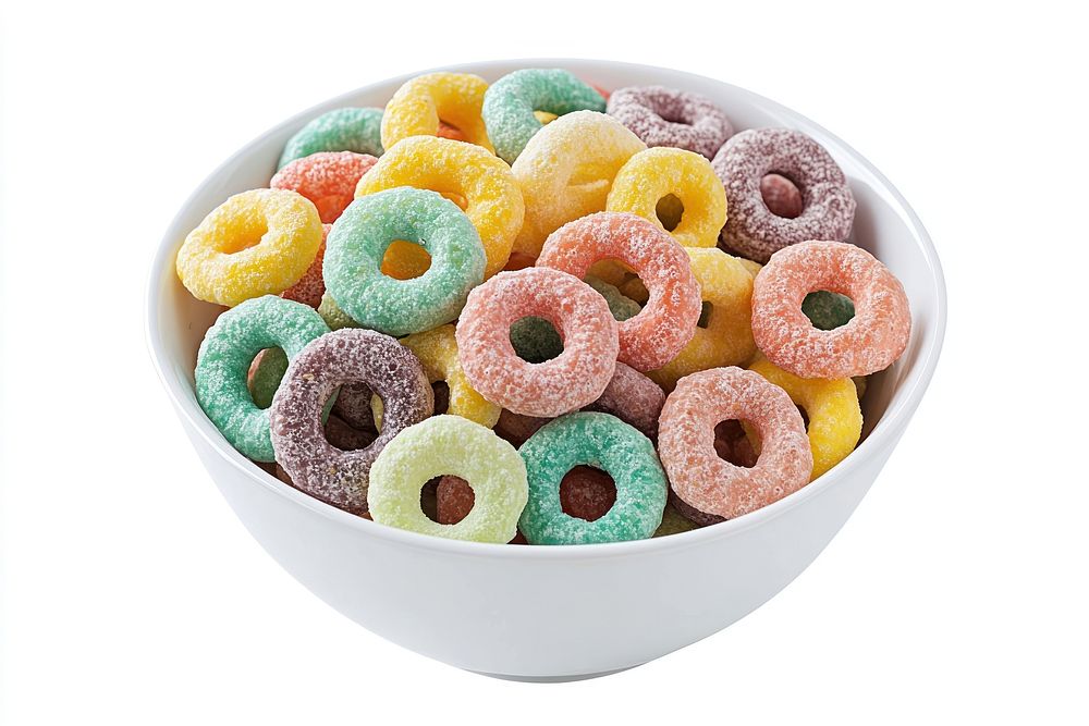 bowl fruit loops cereal food | Free Photo - rawpixel