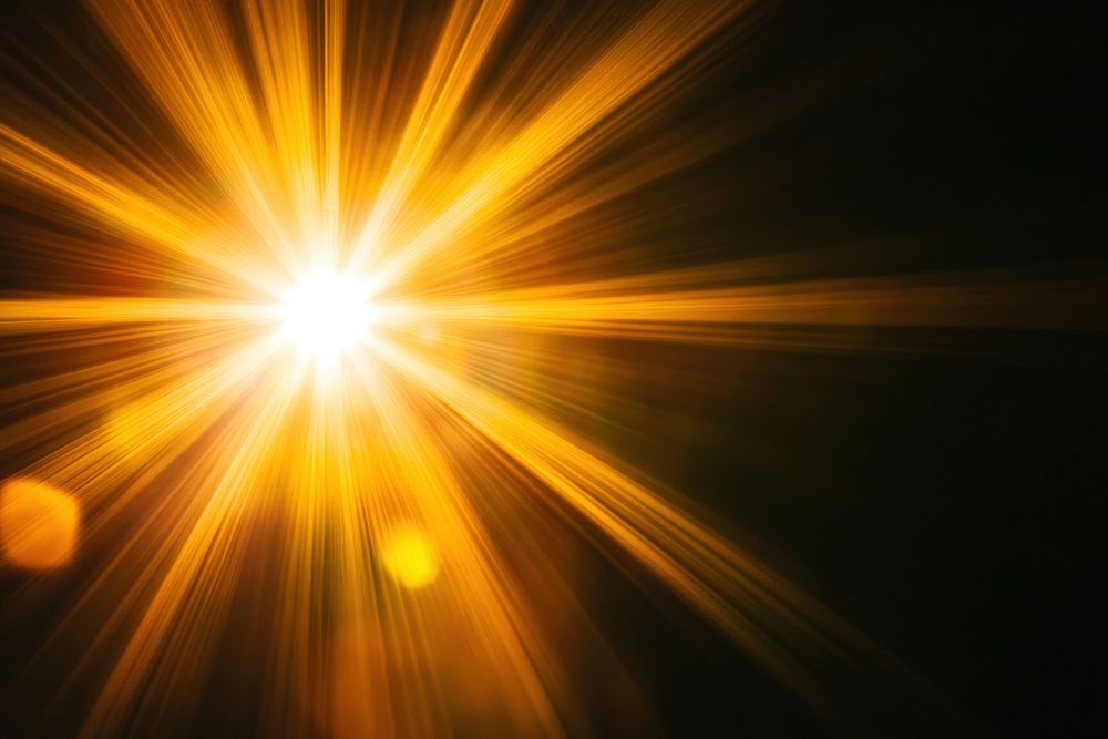 Radiant golden light burst effect | Free Photo - rawpixel