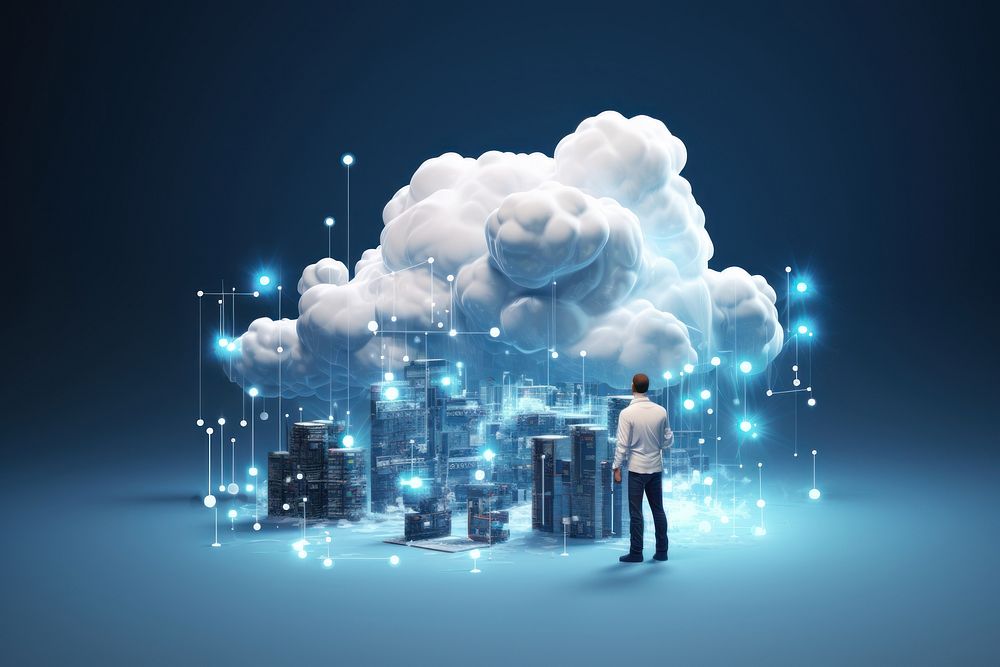 Cloud Engineering technology urban cloud. | Premium Photo - rawpixel