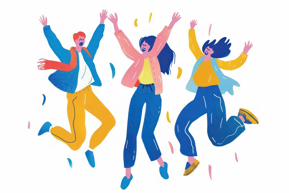 Joyful friends celebrating together | Free Photo Illustration - rawpixel Joyful friends celebrating together | Free Photo Illustration - rawpixel