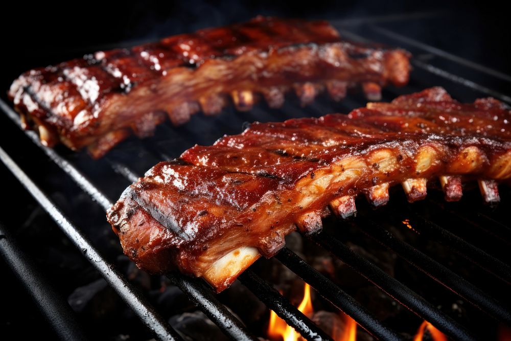 Juicy grilled barbecue ribs | Free Photo - rawpixel