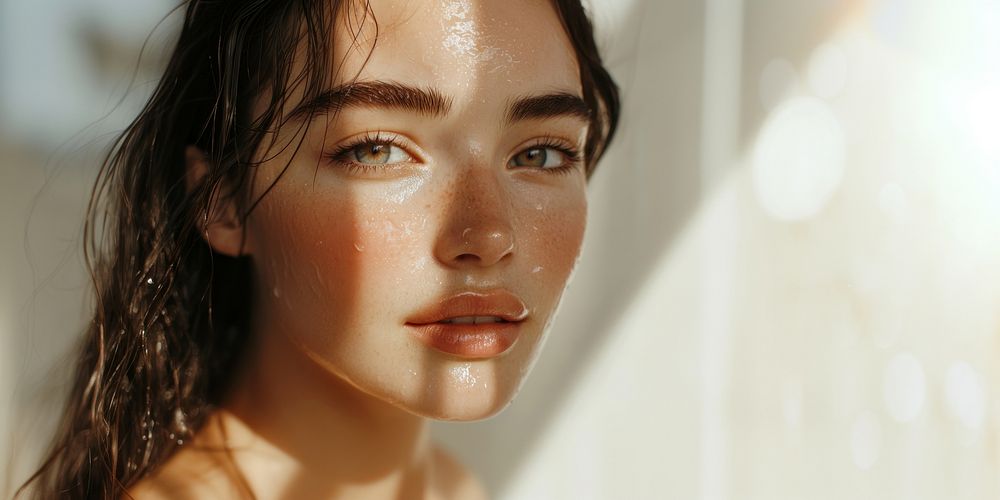 Woman skin face sweating | Free Photo - rawpixel