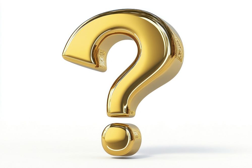 Gold question marks illustration symbol | Free Photo Illustration ...