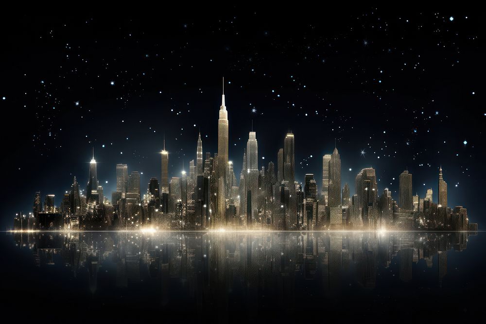 City architecture metropolis landscape. | Free Photo Illustration ...