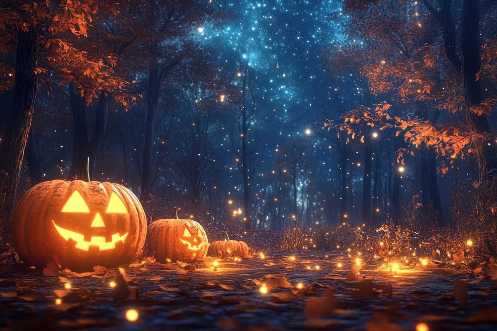 Background starry Halloween night sky | Free Photo - rawpixel