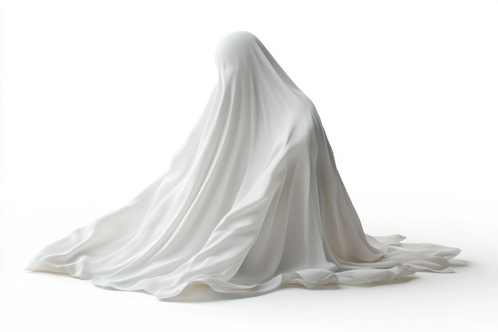 Ghost white cloth mysterious sculpture | Free Photo - rawpixel
