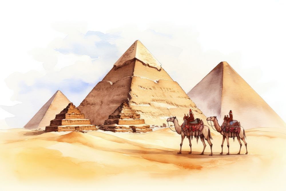 Great Pyramid landmarks pyramids architecture. | Free Photo ...