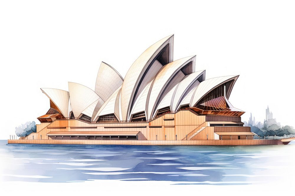 Sydney Opera House landmark architecture | Free Photo Illustration ...