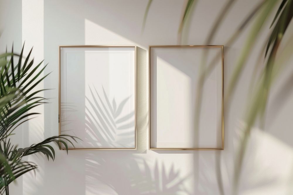 Minimalist frames with tropical shadows | Free Photo - rawpixel