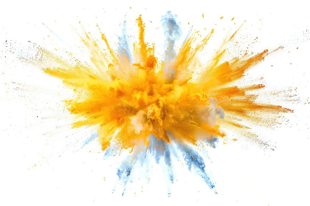 Yellow explosion background art painting. | Free Photo - rawpixel