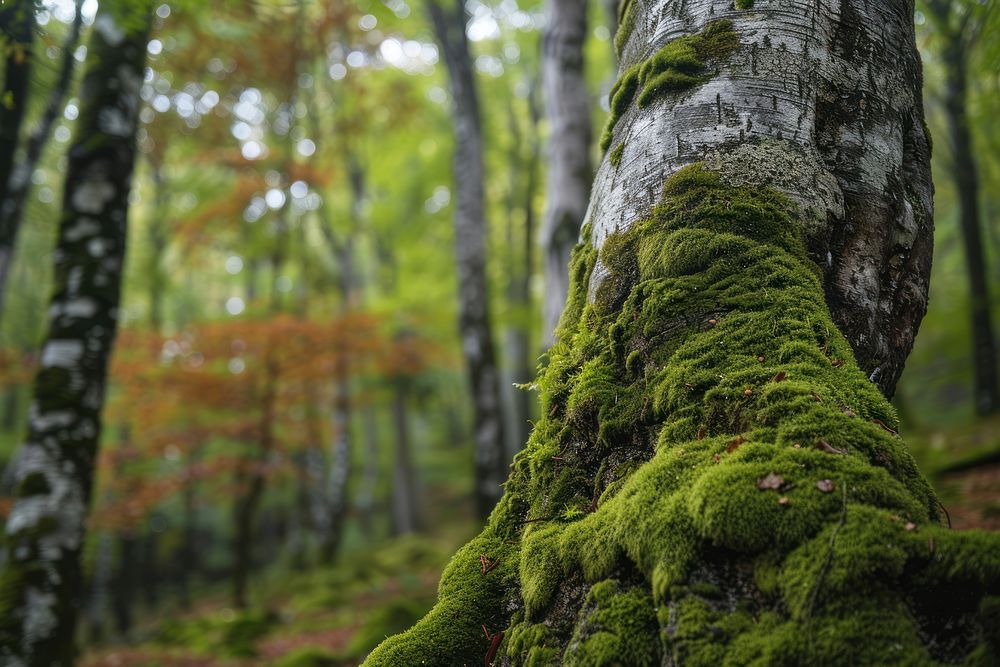 Tree forest moss vegetation. | Free Photo - rawpixel