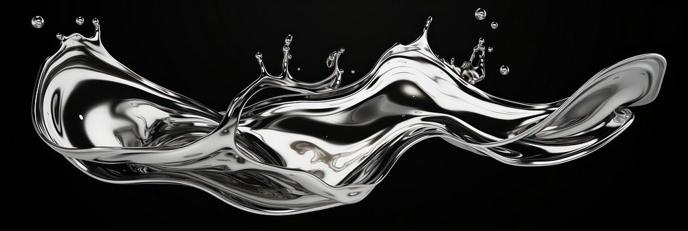 Silver liquid splash background abstract | Free Photo - rawpixel