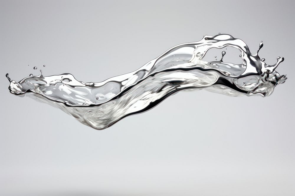 Silver liquid splash abstract water | Free Photo - rawpixel
