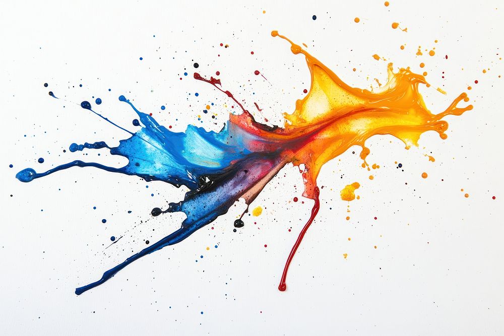 Spray paint splash abstract art | Free Photo - rawpixel