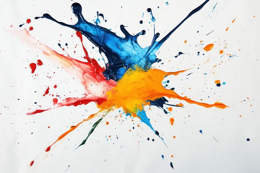 Spray paint splash painting abstract | Free Photo - rawpixel