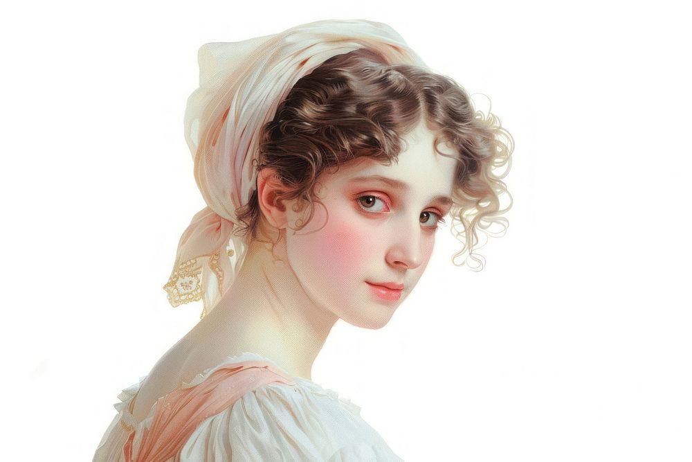 Maiden portrait illustration historical. | Free Photo Illustration ...