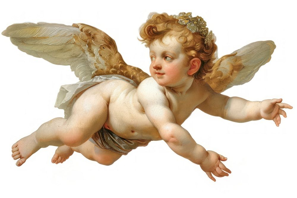Cherub illustration renaissance classical | Premium Photo Illustration ...