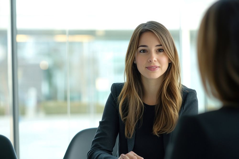 Businesswoman office modern communication. | Free Photo - rawpixel