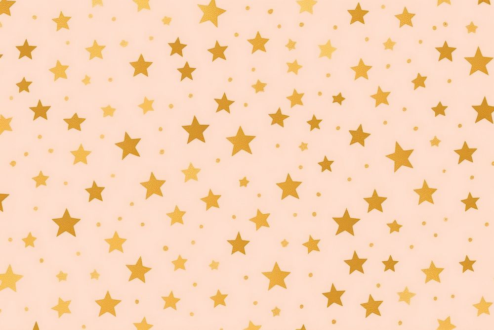Gold star doodle pattern background | Free Photo Illustration - rawpixel