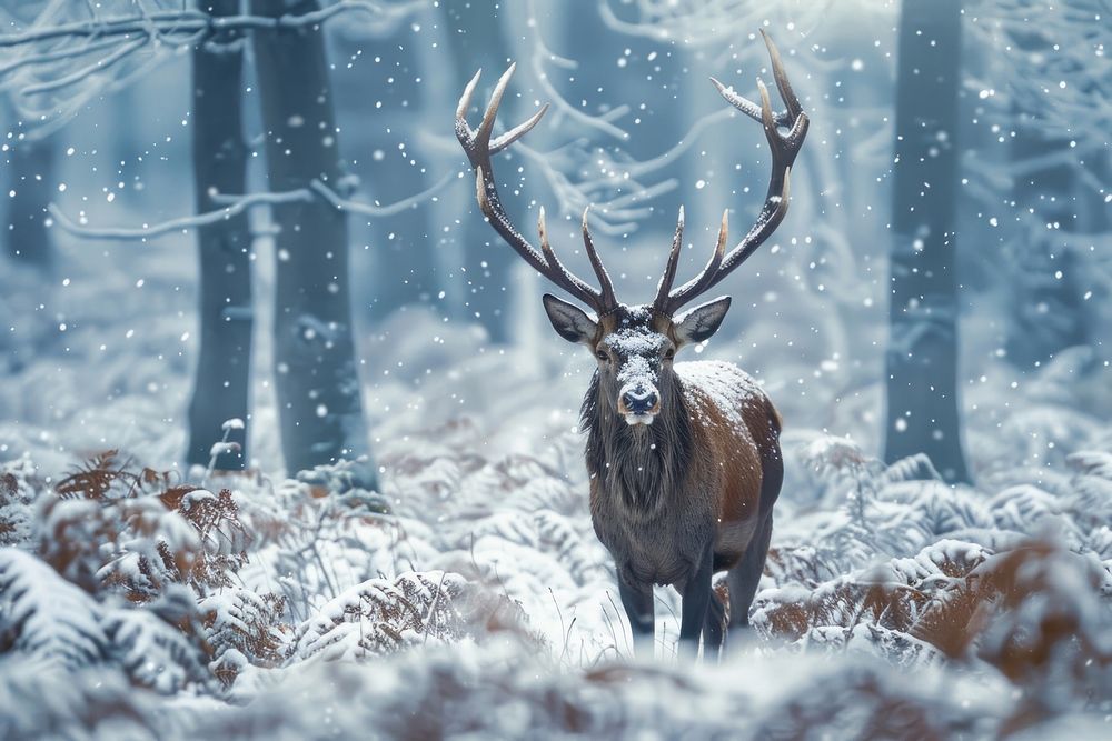 Male stag wildlife antelope animal. | Free Photo - rawpixel